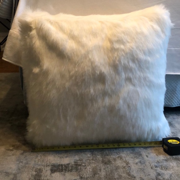 Anthropologie | Bedding | Fuzzy Pillow | Poshmark
